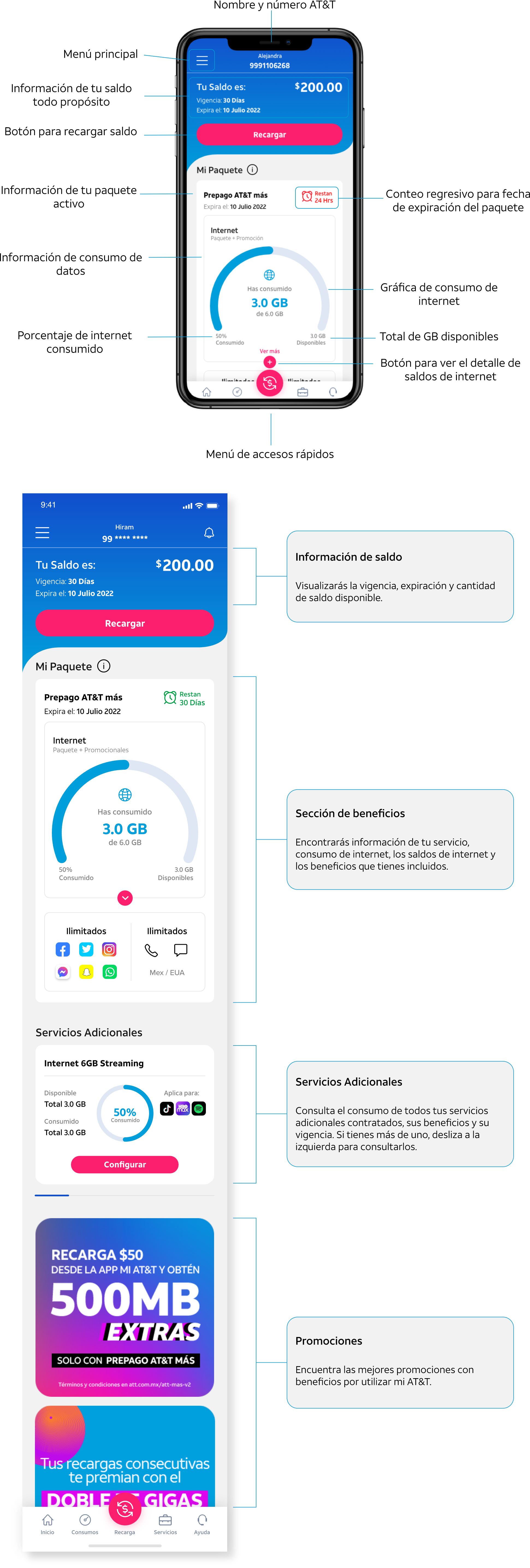 Mi AT&T | Conoce detalles de tu aplicación para celular